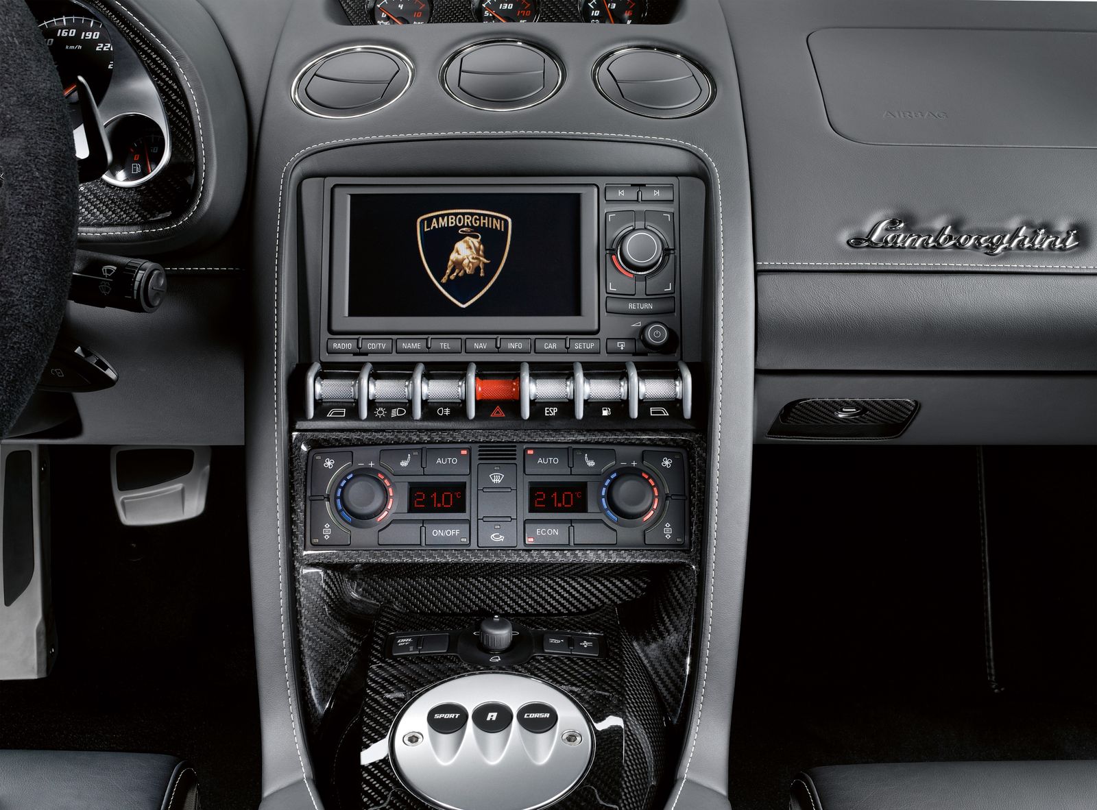 Lamborghini Gallardo Interior