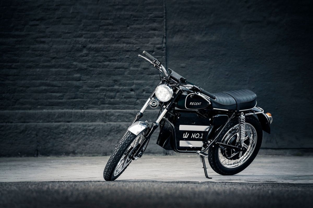 Regent NO.1 is a neo-retro electric motorcycle