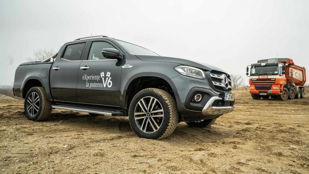 Test cu Mercedes-Benz X-Class (X350d) - Cal de rasă