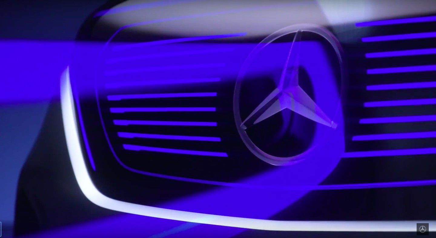 Mercedes-Benz Teases EV Study Ahead of Paris Motor Show Debut ...