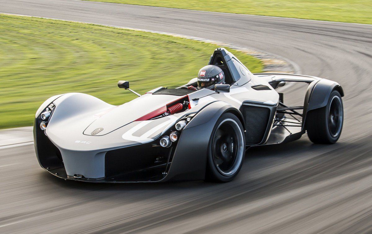 Watch BAC Mono's McLaren P1 GTR-Beating Lap Around Anglesey Circuit