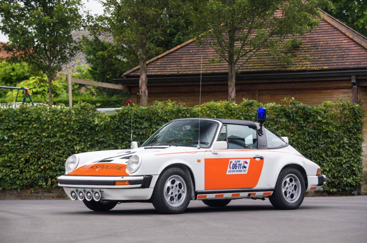 Porsche 911 Targa Police Car Will Make You Break the Law