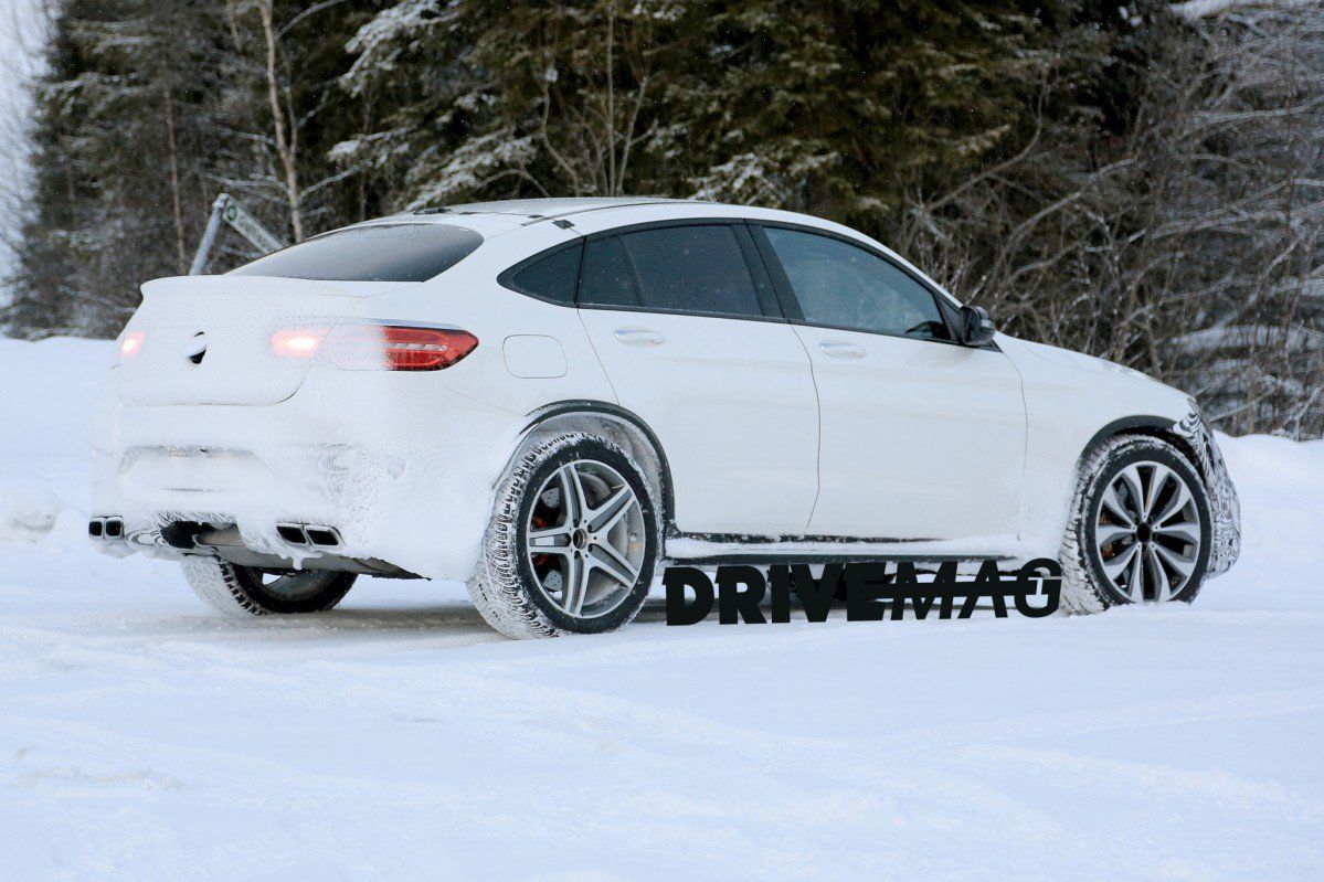 Mercedes Spotted Testing Super Hot GLC63 AMG Coupe
