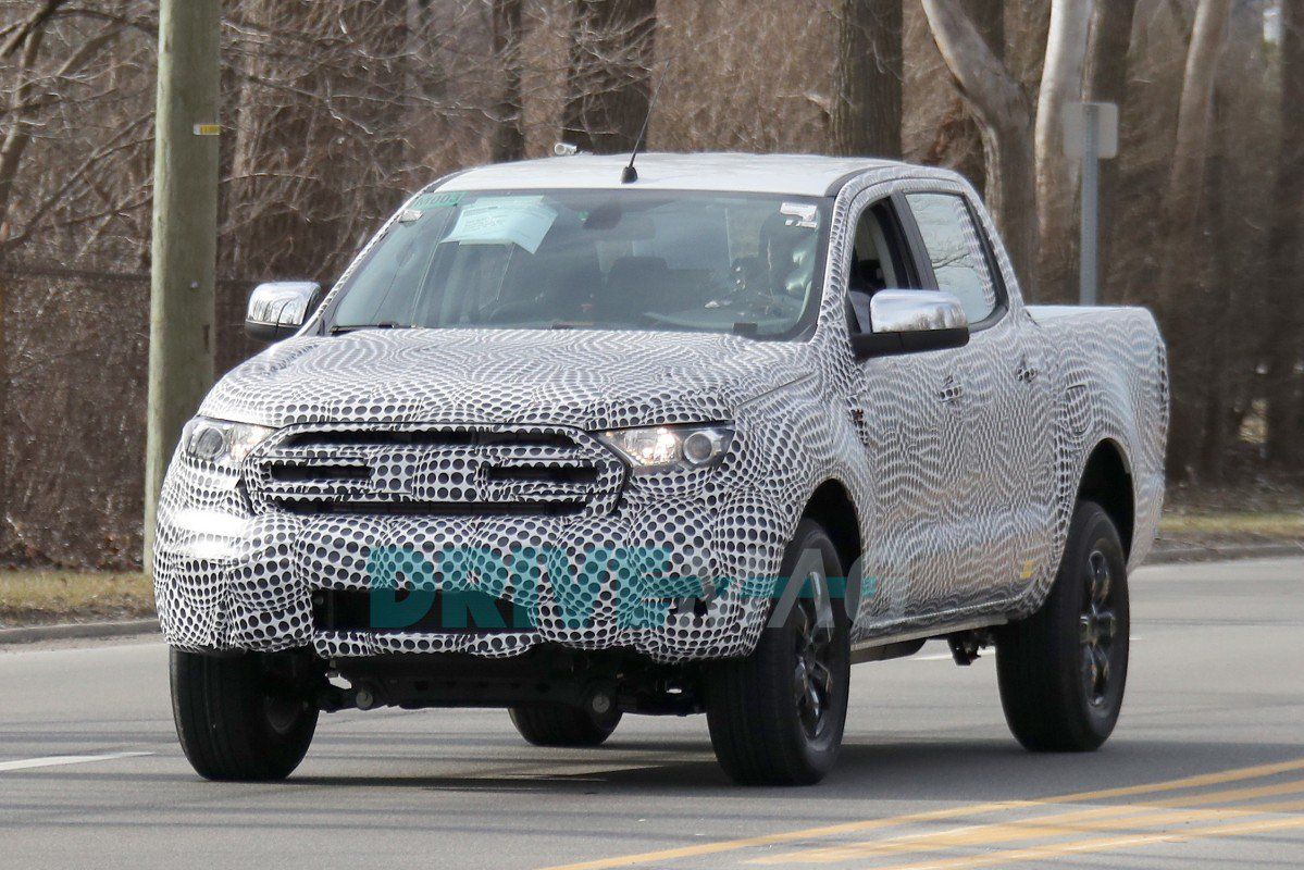 The Very First Shots of the New Ford Ranger