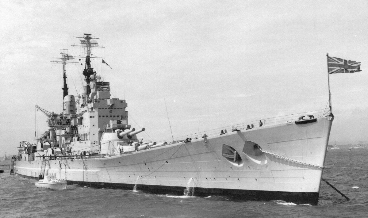 Video: HMS Vanguard was Britain's last battleship
