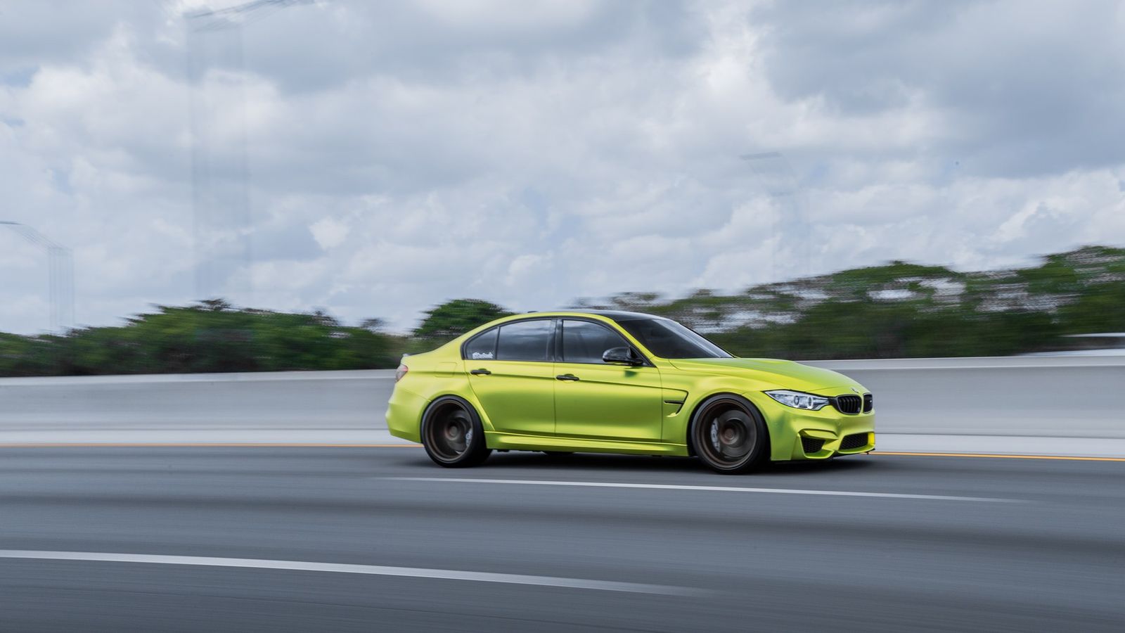 Satin Lime Green BMW M3 looks so fresh, so clean | DriveMag Cars