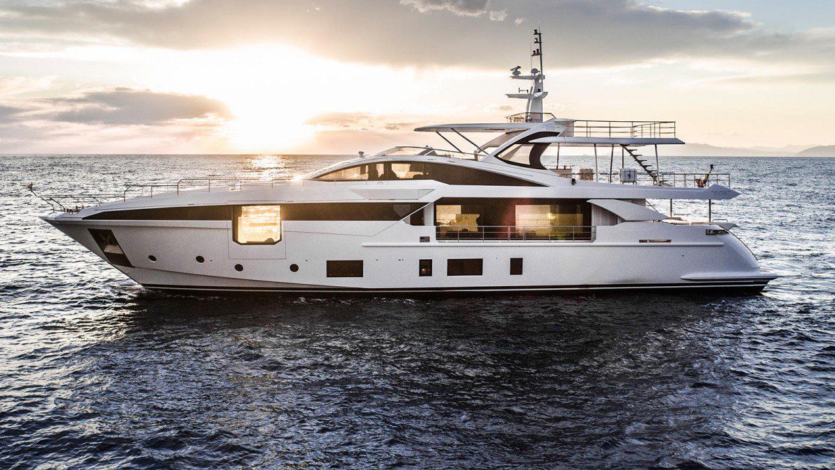 Azimut Grande 35M is the latest superyacht from the Italian builder