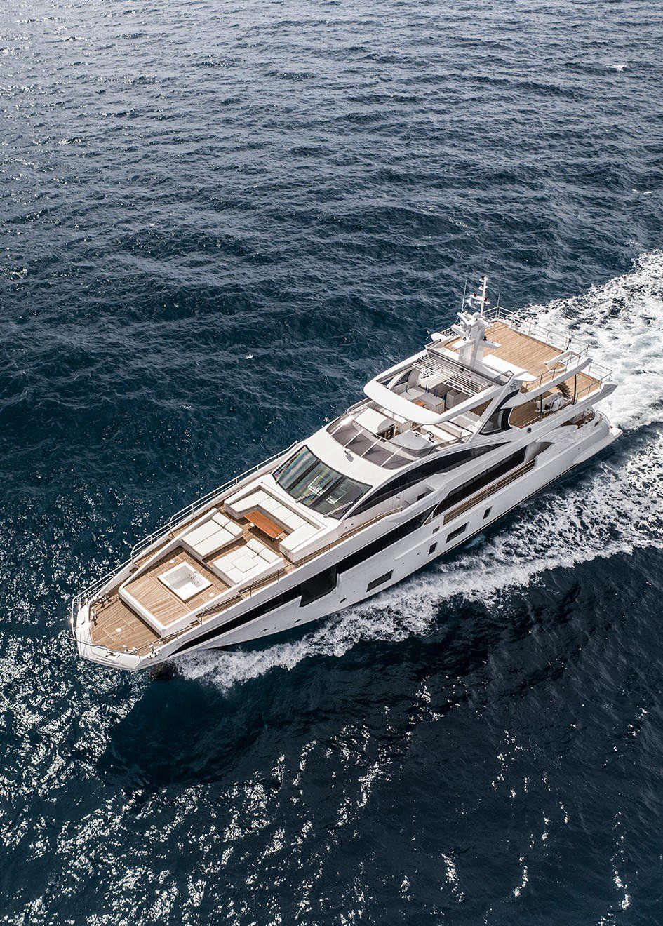 Azimut Grande 35M is the latest superyacht from the Italian builder