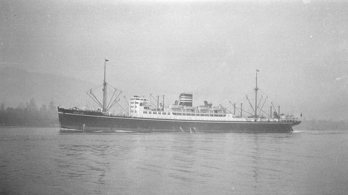 Hikawa Maru - The last Japanese ocean liner