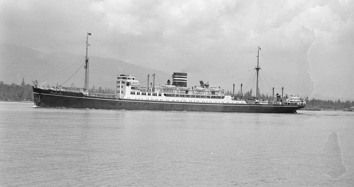 Hikawa Maru - The last Japanese ocean liner