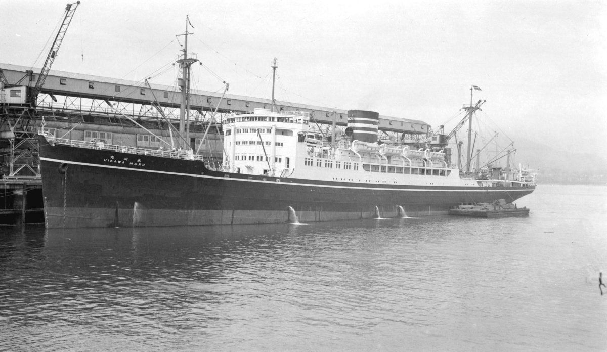 Hikawa Maru - The last Japanese ocean liner