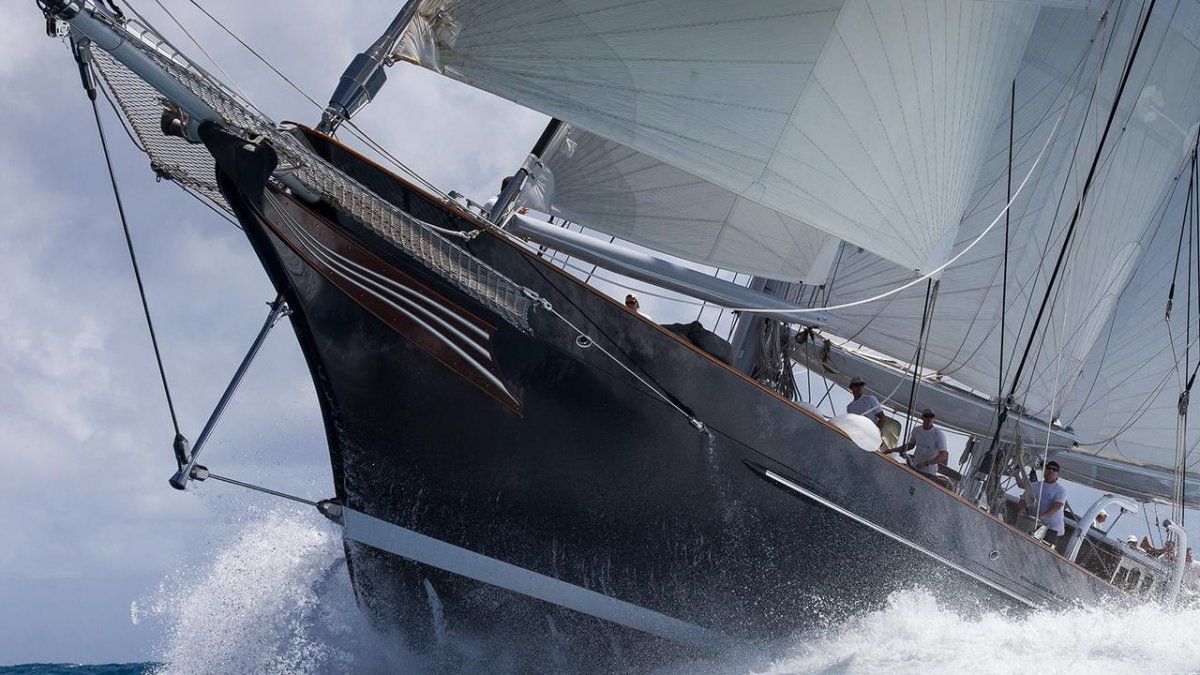 Sailing yacht Meteor returns to Royal Huisman yard for refit