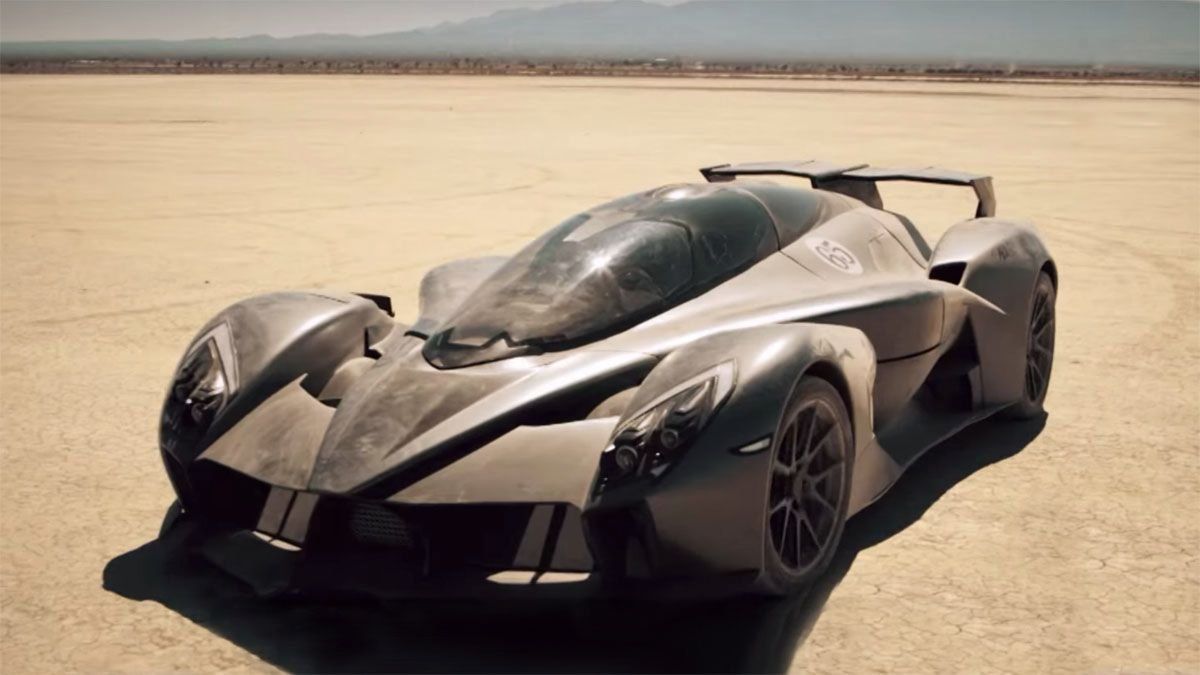 Tachyon Speed is hypercar prototype that looks like a jet fighter cro...