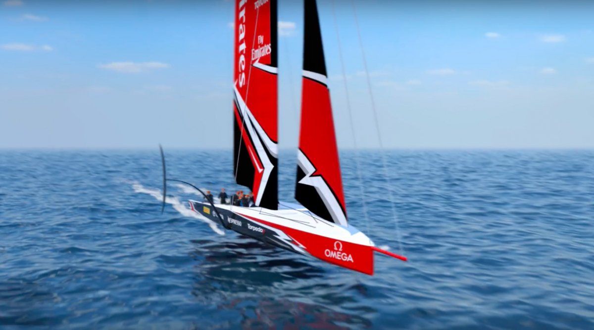America's Cup presents the new AC75 concept