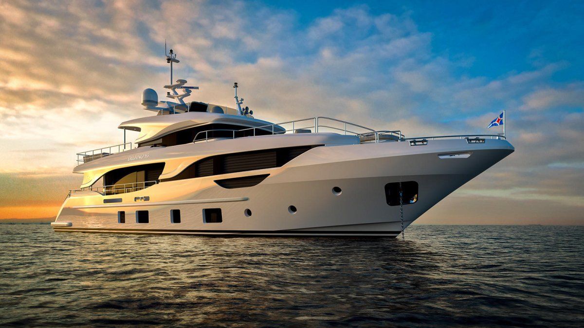First Benetti Delfino 95 launched