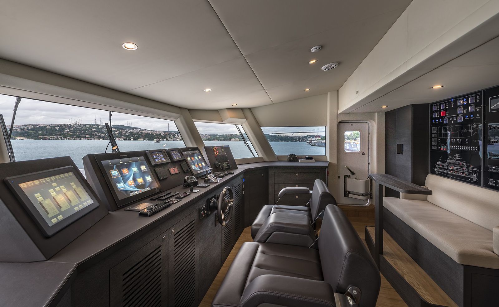 The first hull in the Numarine 32XP series is named M/Y Marla ...