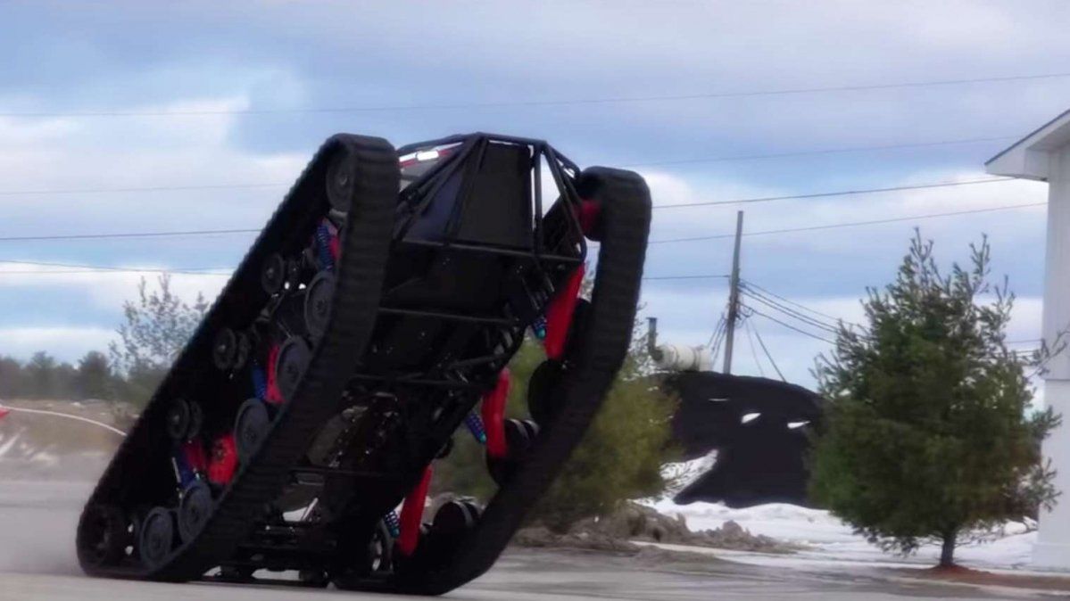 Ripsaw EV3-F1 is so powerful, it can pull wheelies