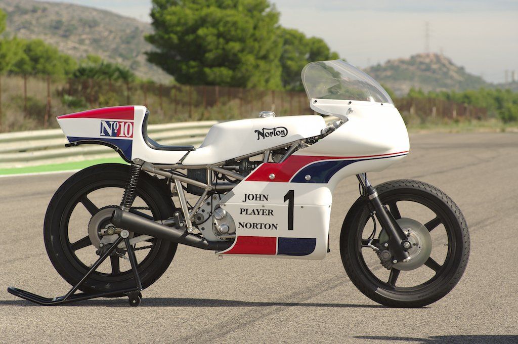 1974 John Player Norton Spaceframe racer test: Last of the Line