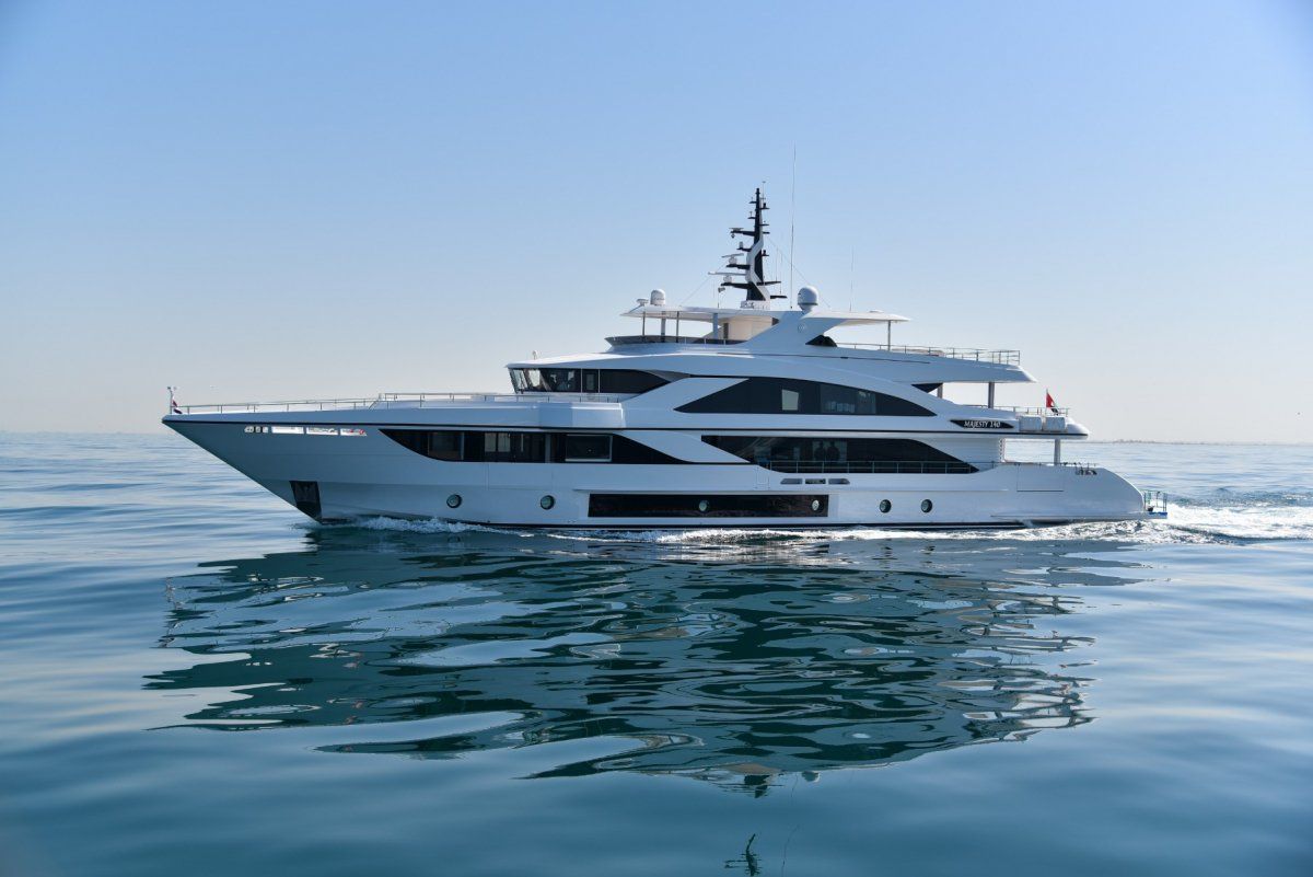Gulf Craft launches the Majesty 140 superyacht