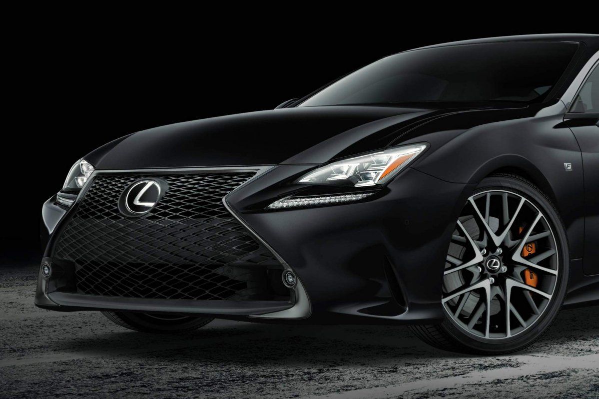 2018 Lexus RC F Sport Black Line limited edition to debut at New York ...
