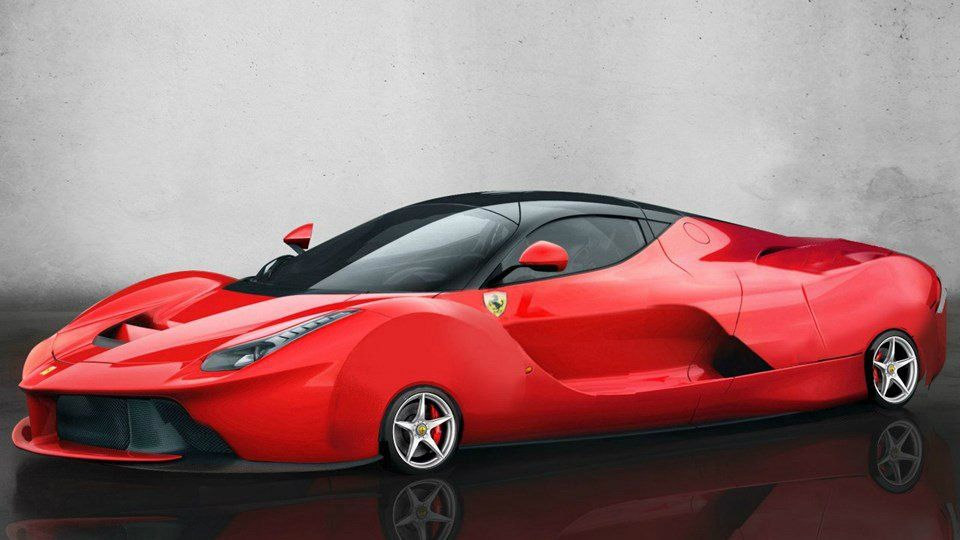 Size matters: how normal cars look with tiny wheels