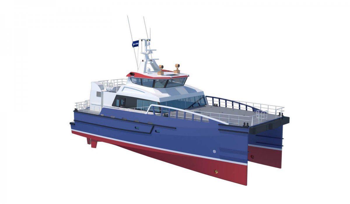 Damen launches new class of Fast Crew Supplier vessel