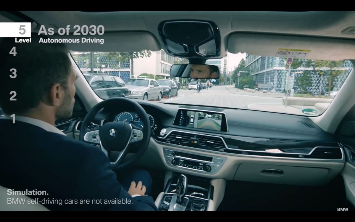 BMW explains the basics about autonomous driving