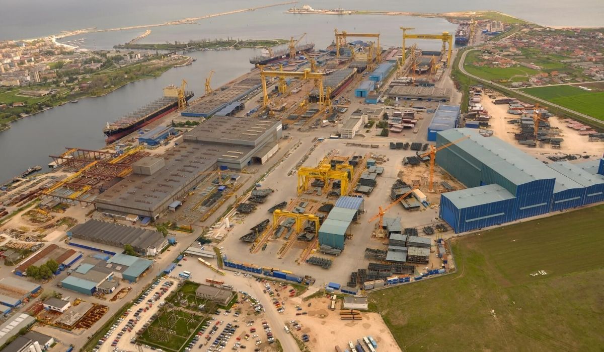 Damen Shipyards Group assumes operational control at Mangalia Shipyar...