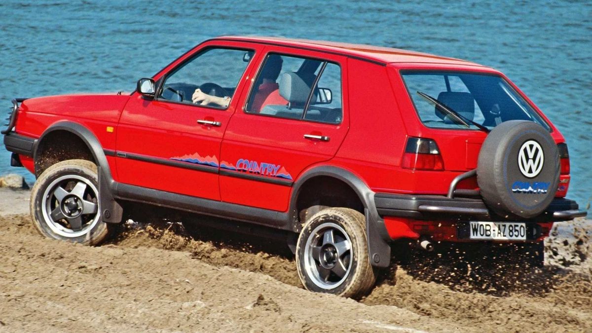 VW Golf Country: primul pas Volkswagen în direcția SUV