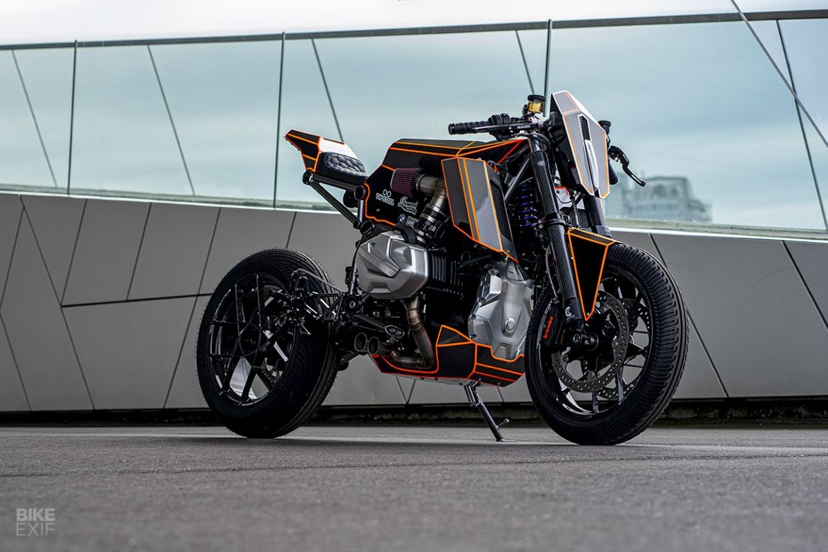 BMW R1250GS Converted into a Cafe Racer