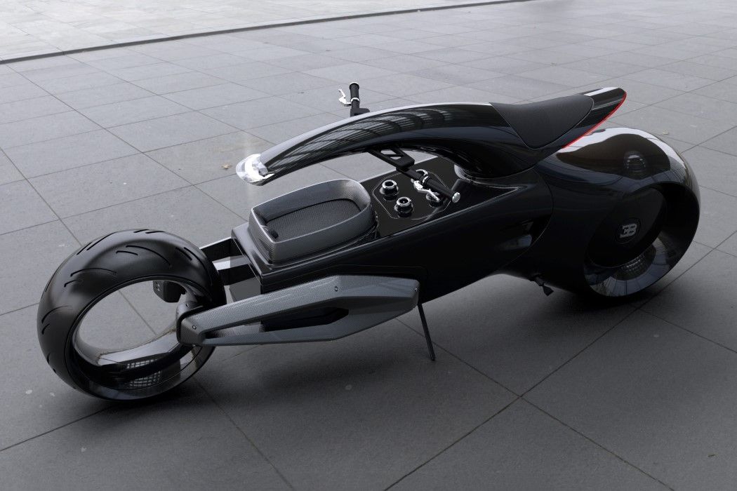 What a Bugatti Motorcycle could Look Like